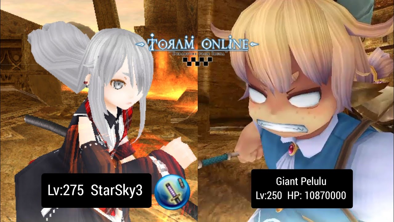 AGI-Katana ( Solo ) VS Giant Pelulu ( Lv:250|Choco ) | Valentine Event ...