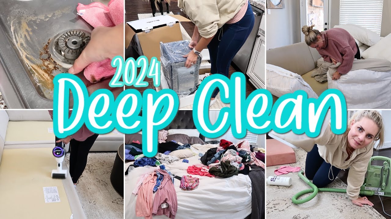 DEEP CLEAN HOUSE TRANSFORMATION / WINTER CLEANING MOTIVATION / NEW YEAR ...