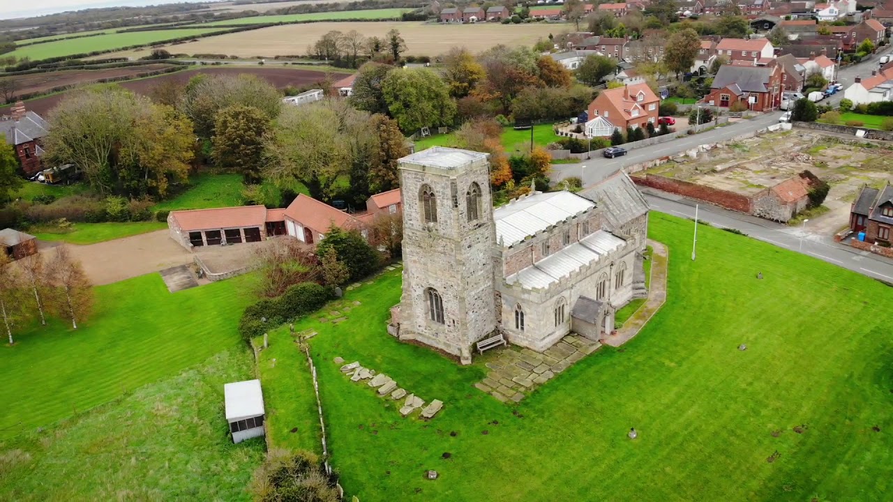 Skipsea Medieval Castle & Church - YouTube