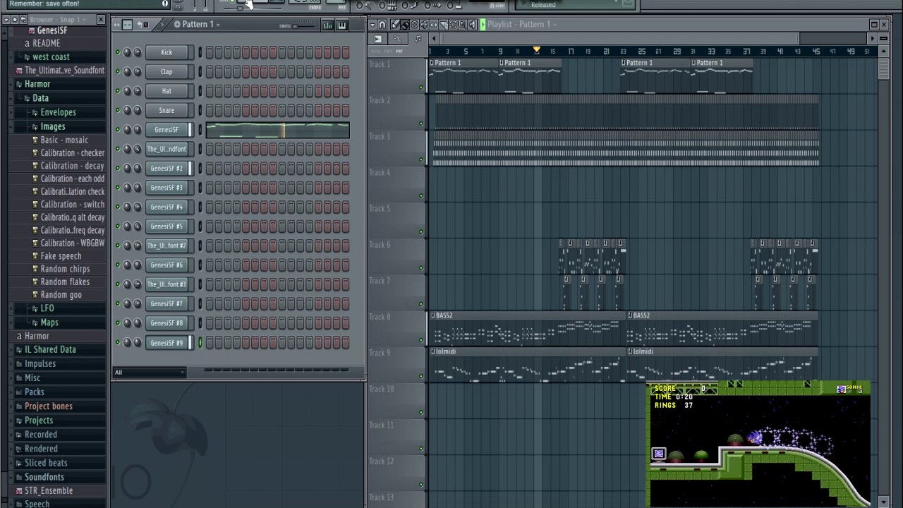 Sonic 1 Star light zone Remake - Fl Studio - YouTube