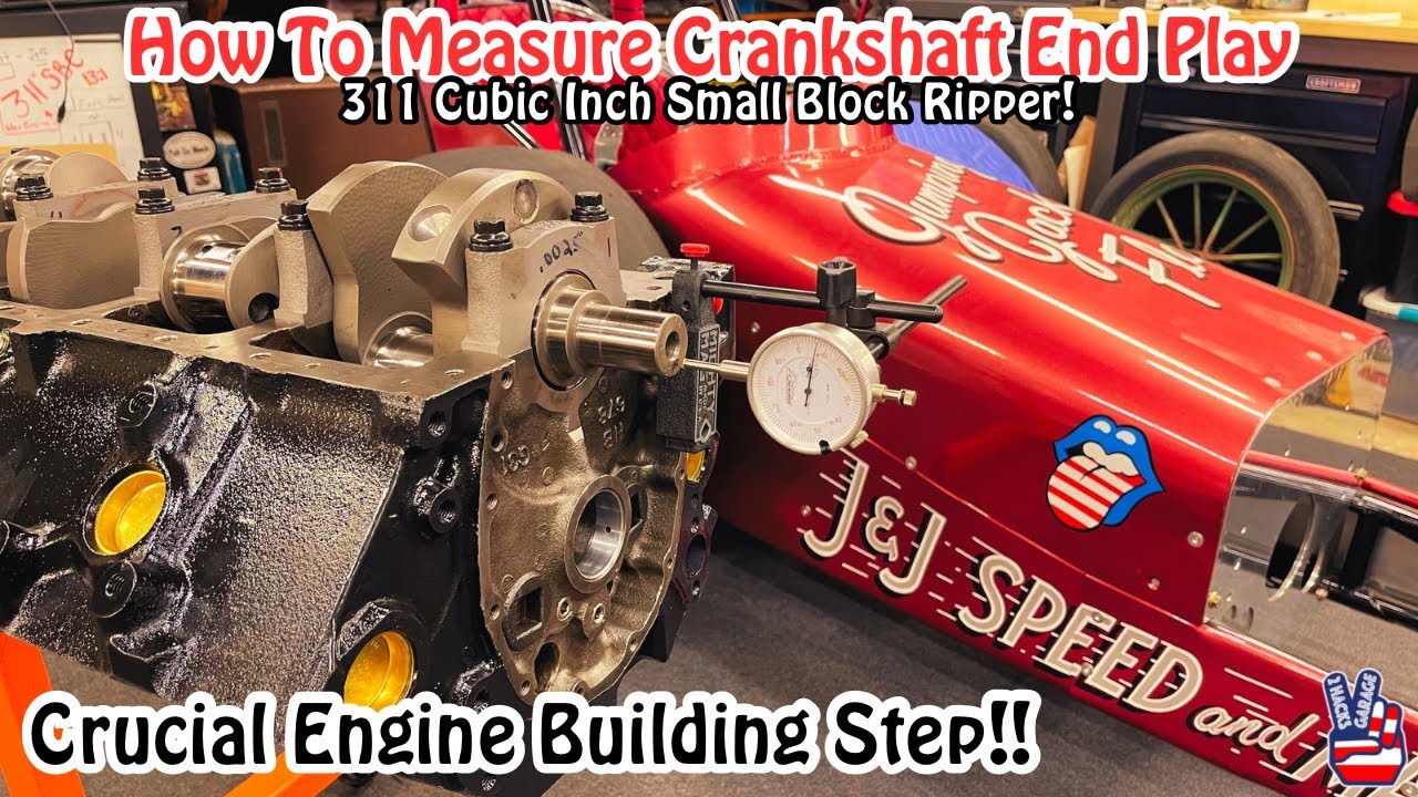 Crucial Step! How To Measure Crankshaft End Play on a Small Block Chevy ...