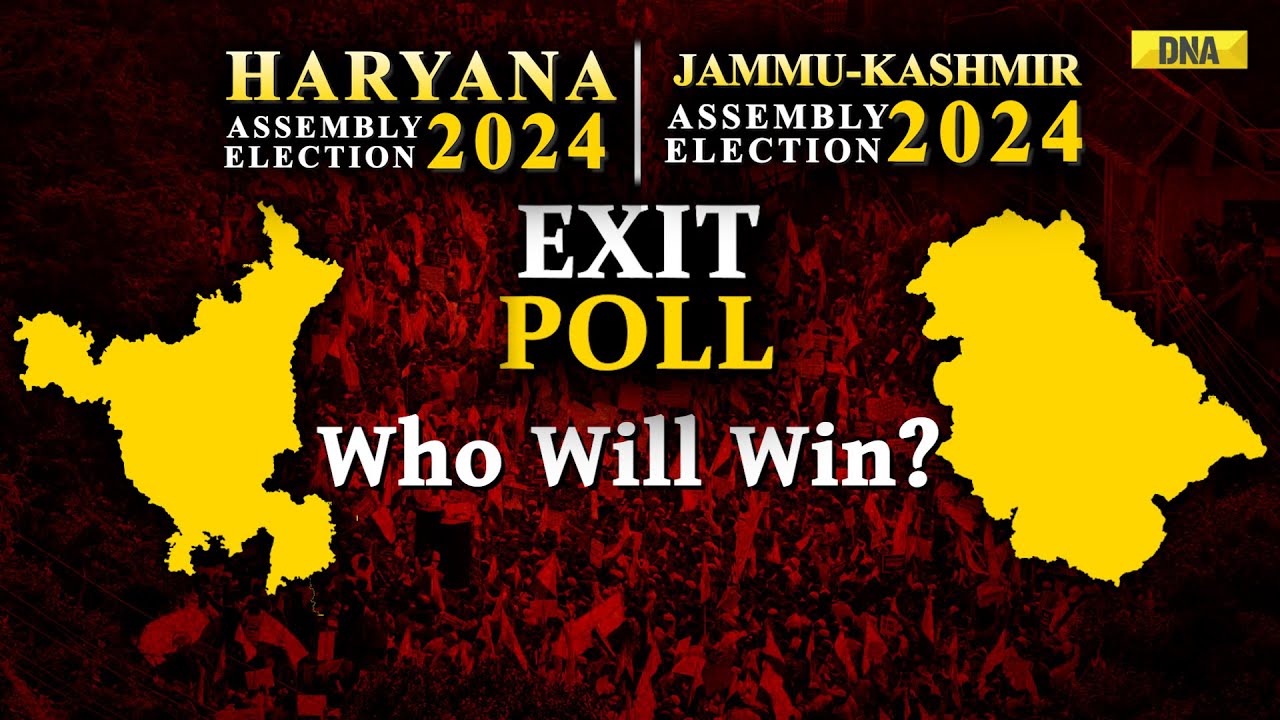 Exit Poll 2024: Congress Secures Majority In Haryana, Exit Polls ...