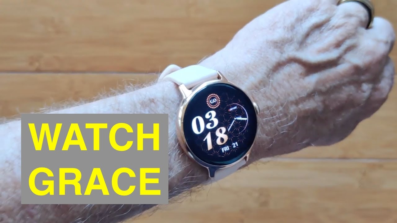 Xiaomi UDFiNE Watch Grace BT Calling GPS IP68 Always-On AMOLED Lady's ...