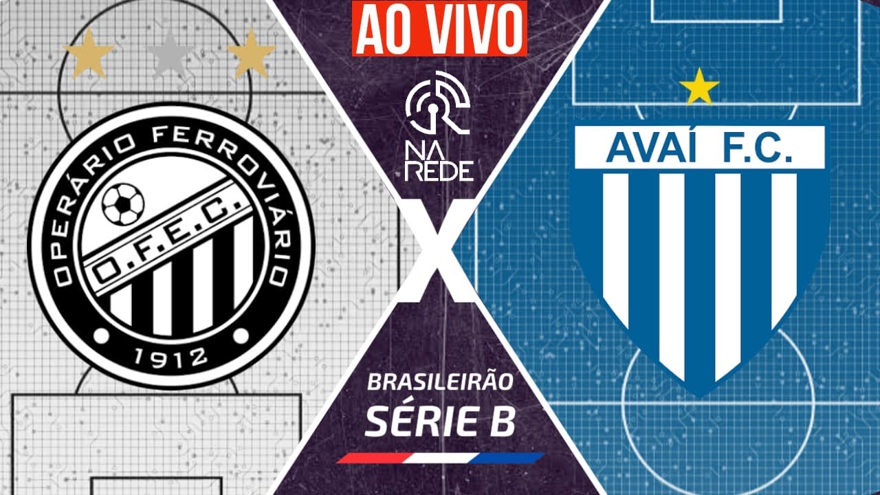 OperÁrio X AvaÍ Ao Vivo E Com Imagens SÉrie B 2021 Rodada 32 Youtube
