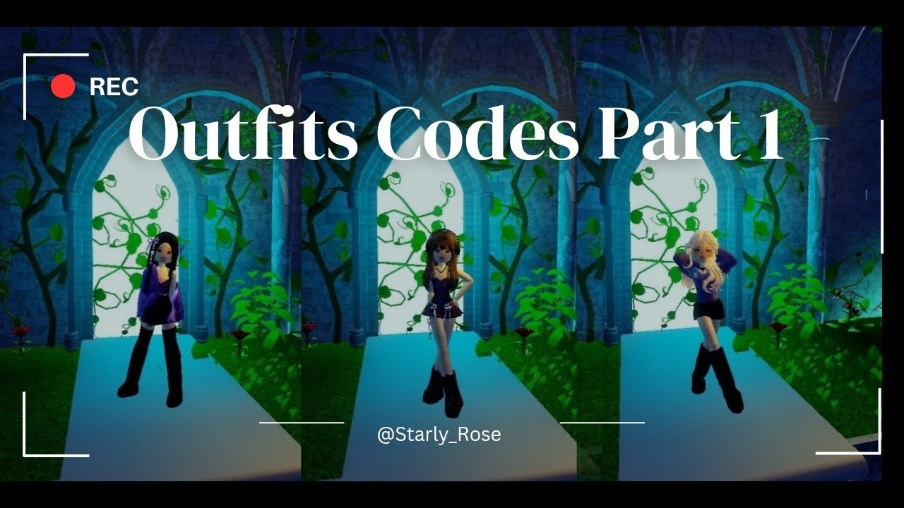 Rh Dance Studio Outfit Codes Part 1 - YouTube