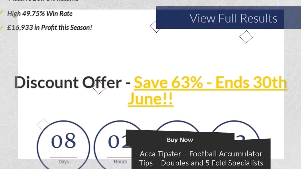 Acca Tipster – Football Accumulator Tips – Doubles and 5 Fold ...