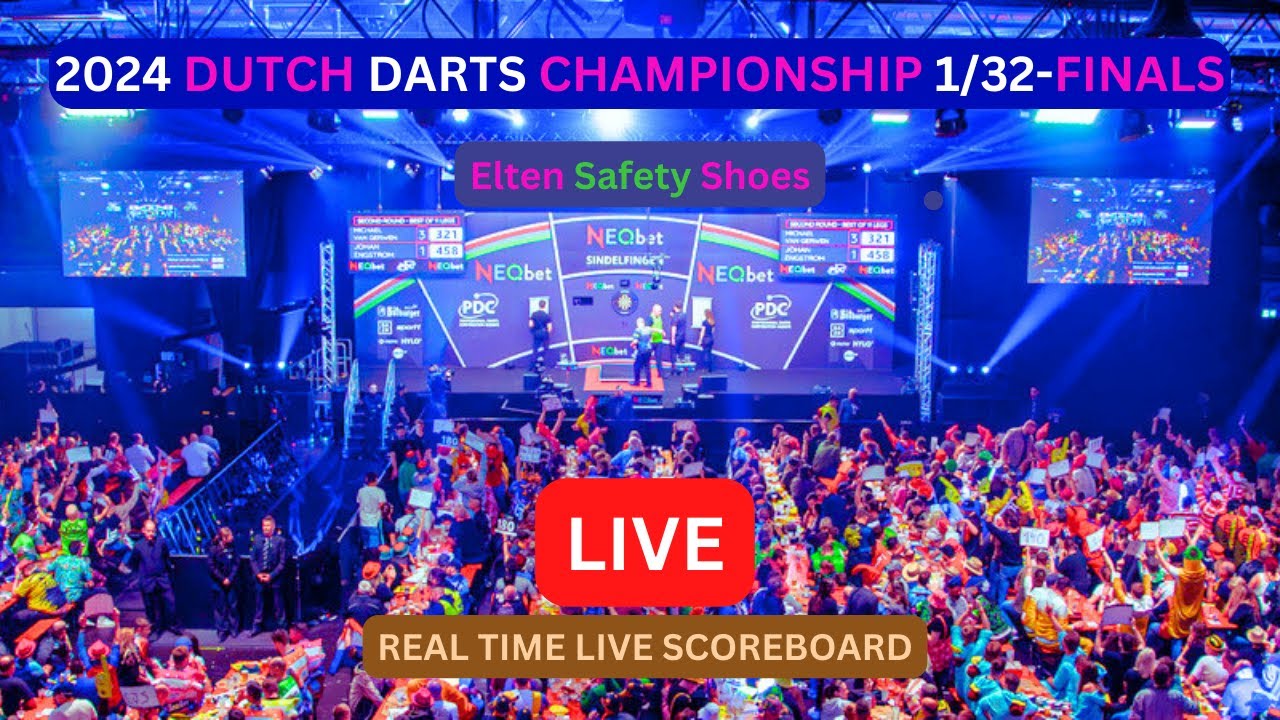 2024 Dutch Darts Championship LIVE Score UPDATE Today 1/32-Final ...