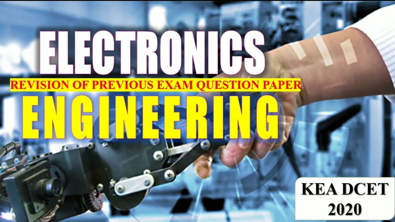 #DCET #ECE KEA DIPLOMA CET-2020 | REVISION OF PREVIOUS QUESTION PAPER | 2017 | SESSION-1 | ECE ...