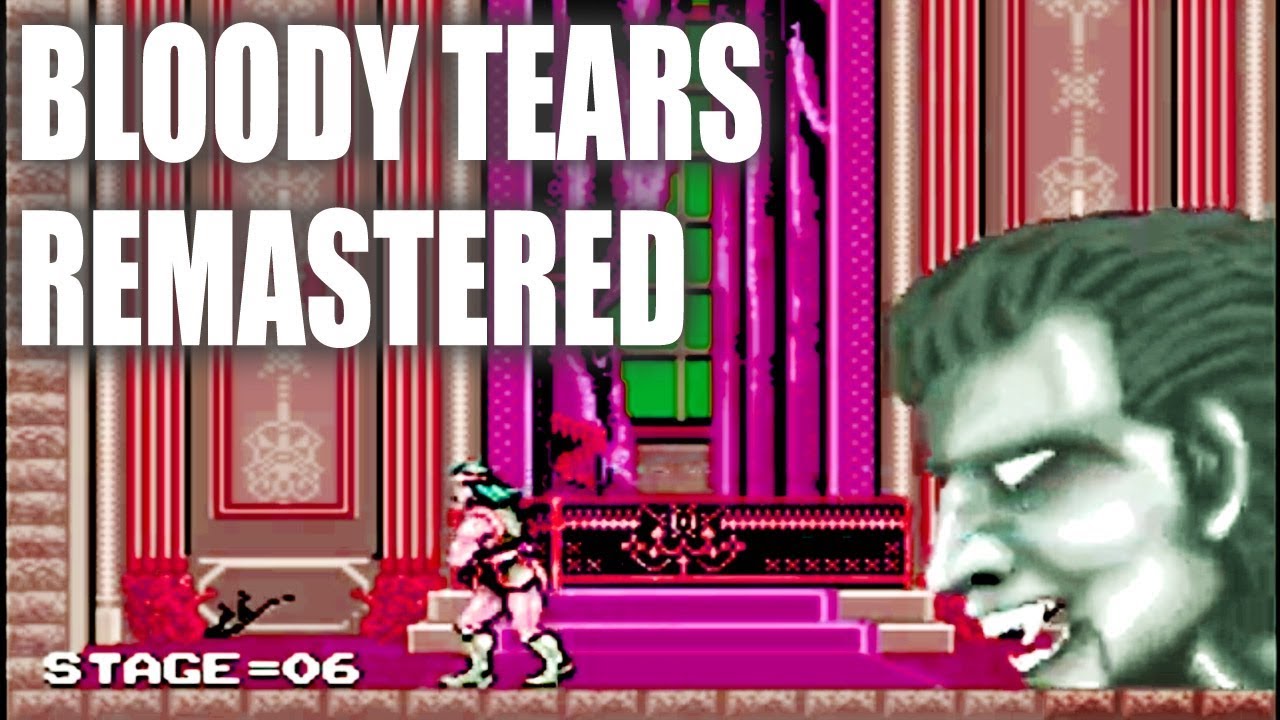 Bloody Tears (Haunted House Arcade Castlevania) remaster on pro Roland ...
