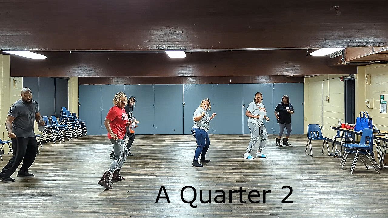 A Quarter 2 Line Dance - YouTube