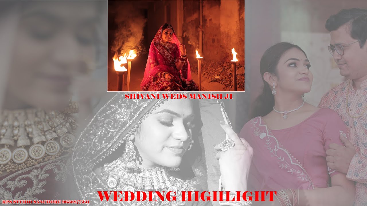 RPS WEDDING HIGHLIGHTS 2024 || SHIVANI WEDS MANISH || - YouTube