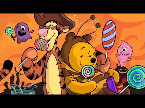 Happy Color App | Disney Winnie the Pooh | Halloween Part 4 | Color By Numbers | Animated