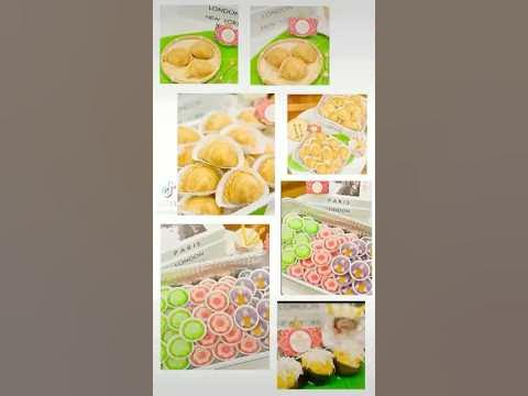 Thai curry puff | Kanom tan | Kanom chan #thaidessert #ขนมไทย #dessert - YouTube