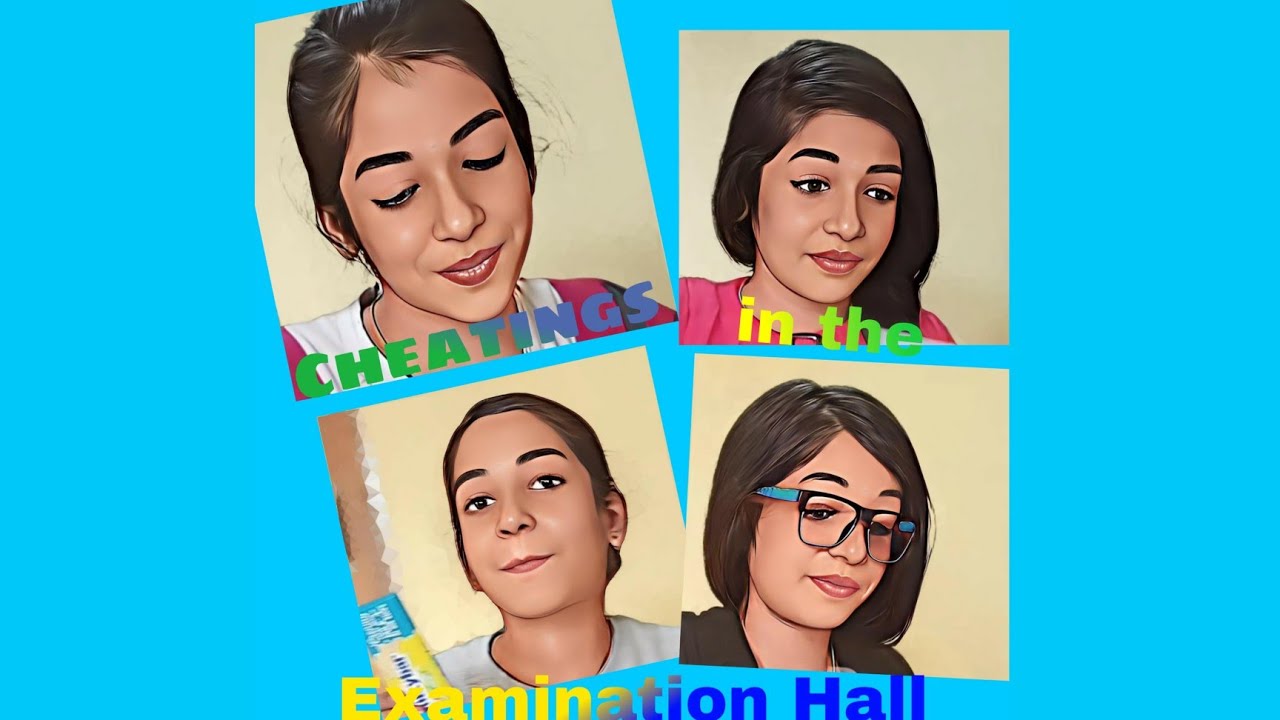 Types of cheating in examination hall - YouTube