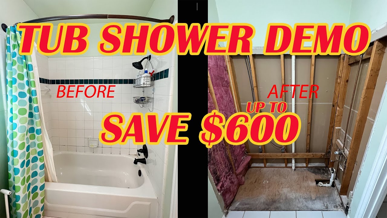 Demo your own bathtub shower, and save up to $600. - YouTube