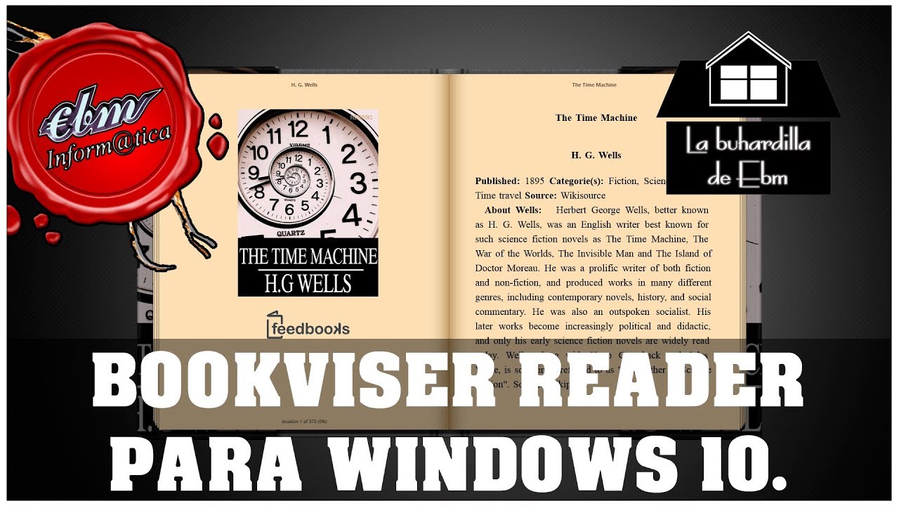 BOOKVISER READER PARA WINDOWS 10 - YouTube