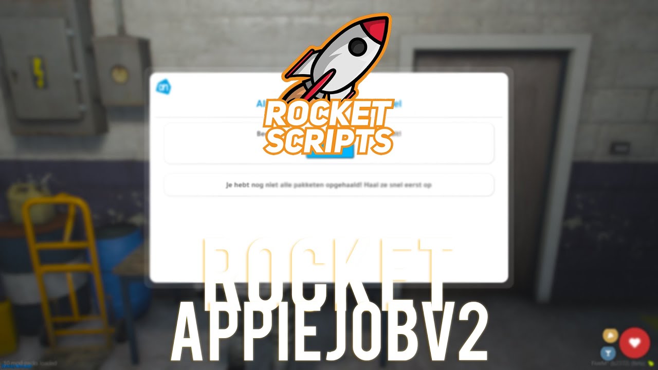 FiveM ESX: Rocket-AppiejobV2 - YouTube
