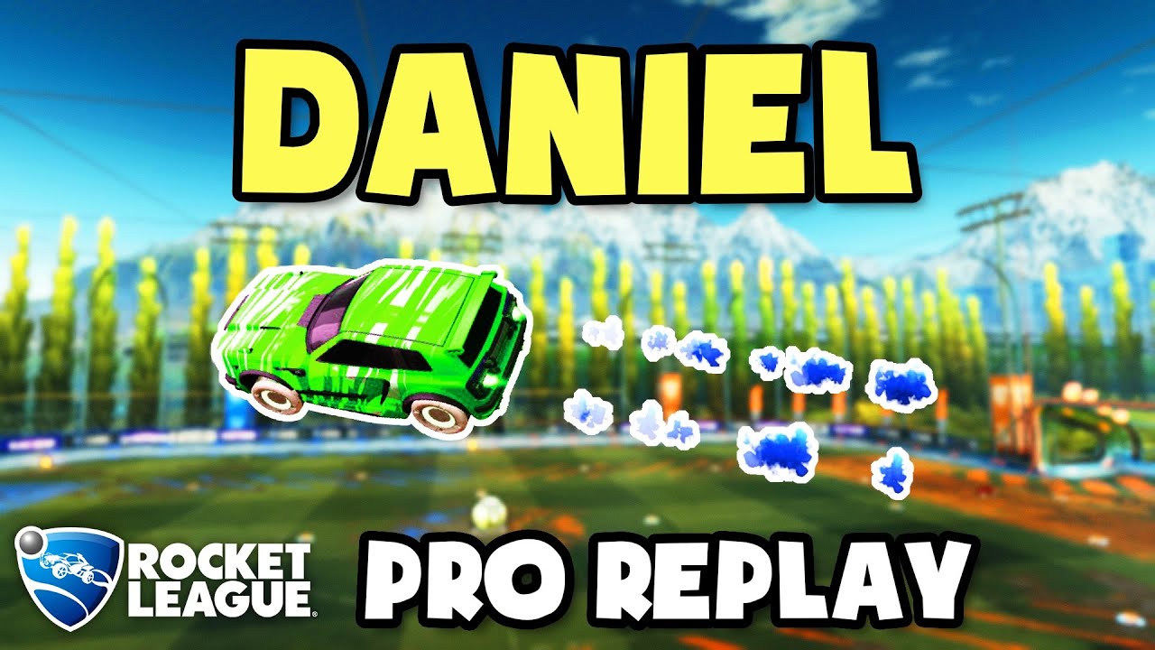 Daniel Pro Ranked 2v2 POV #22 - Rocket League Replays - YouTube