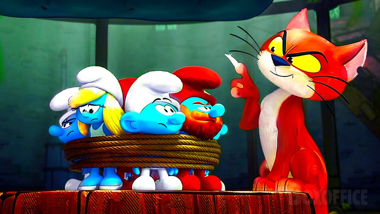 Gargamel saves the Smurfs - YouTube