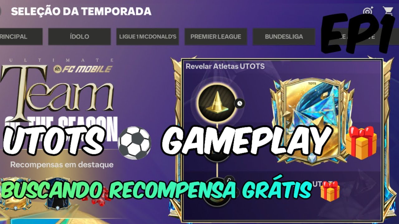 DESAFIO UTOTS ⚽ GAMEPLAY| FC MOBILE 25 - YouTube