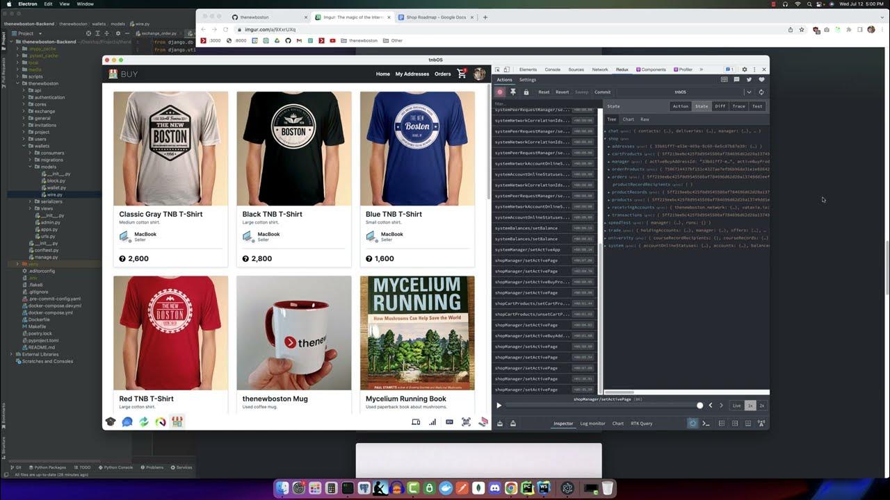 Python and React - Live Coding 4 - Building a Shop App with ChatGPT - YouTube