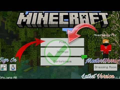 How To Sign In In Minecraft 1.19.80 || In Latest Version || #gaming # ...