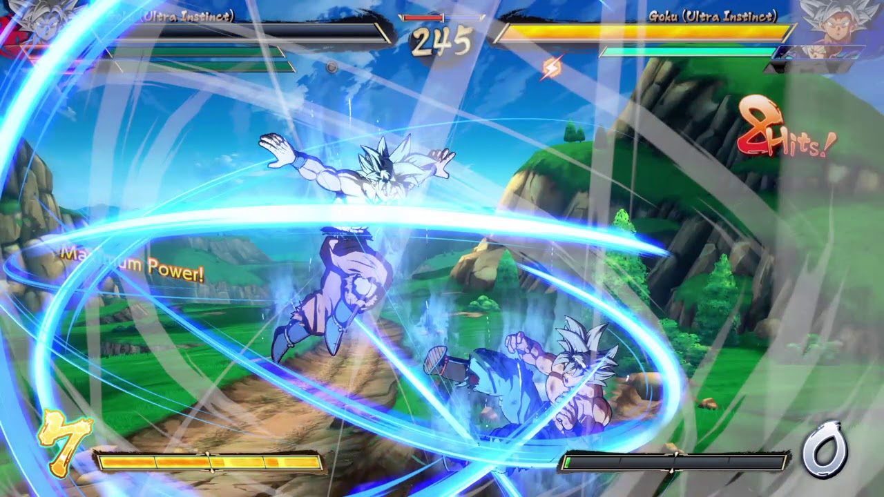 DRAGON BALL FighterZ ui gameplay - YouTube