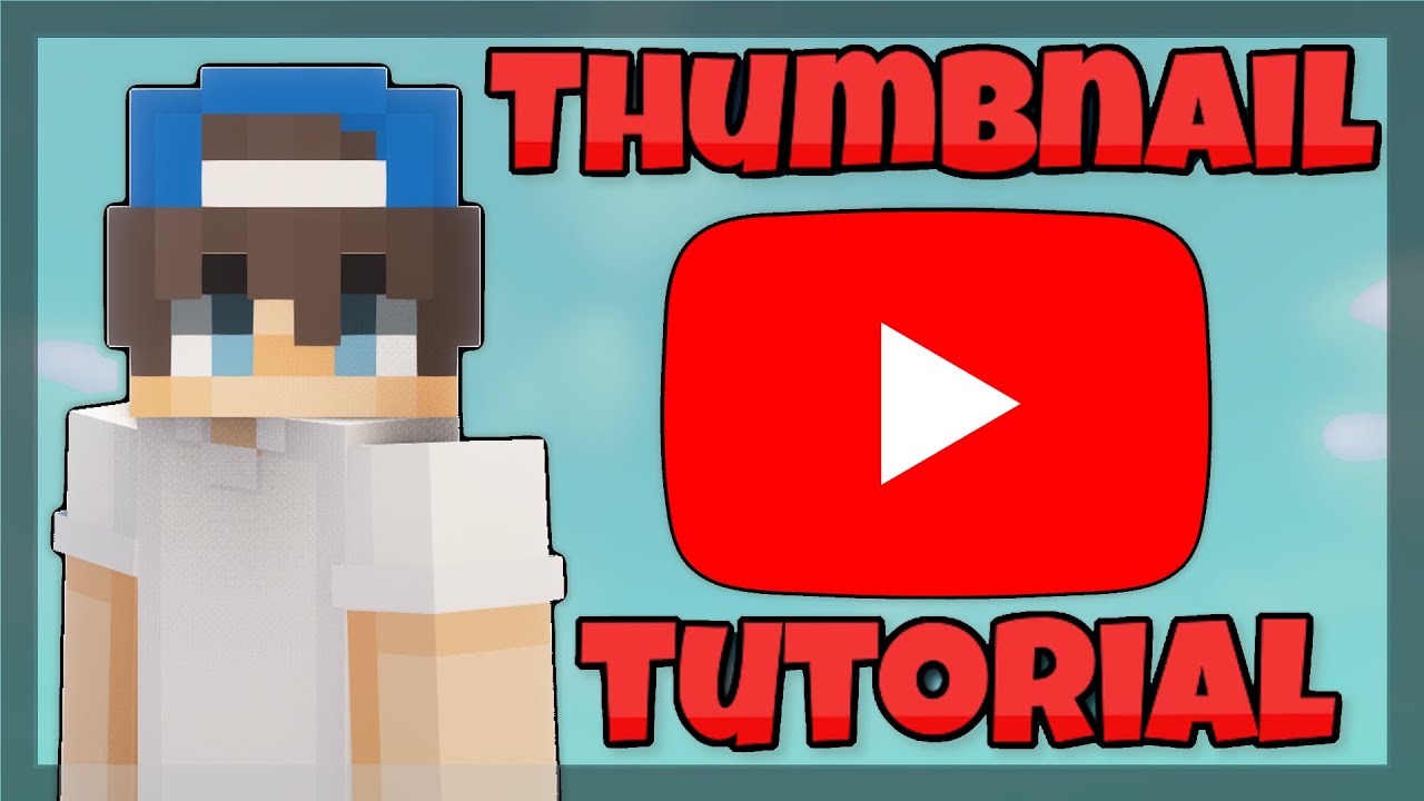 Miten Tehdä Minecraft THUMBNAIL | Tutorial - YouTube