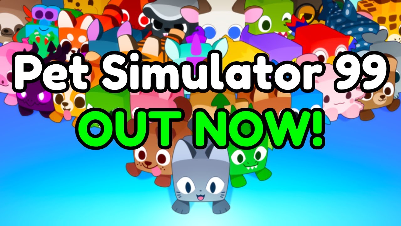 🔴LIVE | Pet Simulator 99 Just Released - YouTube