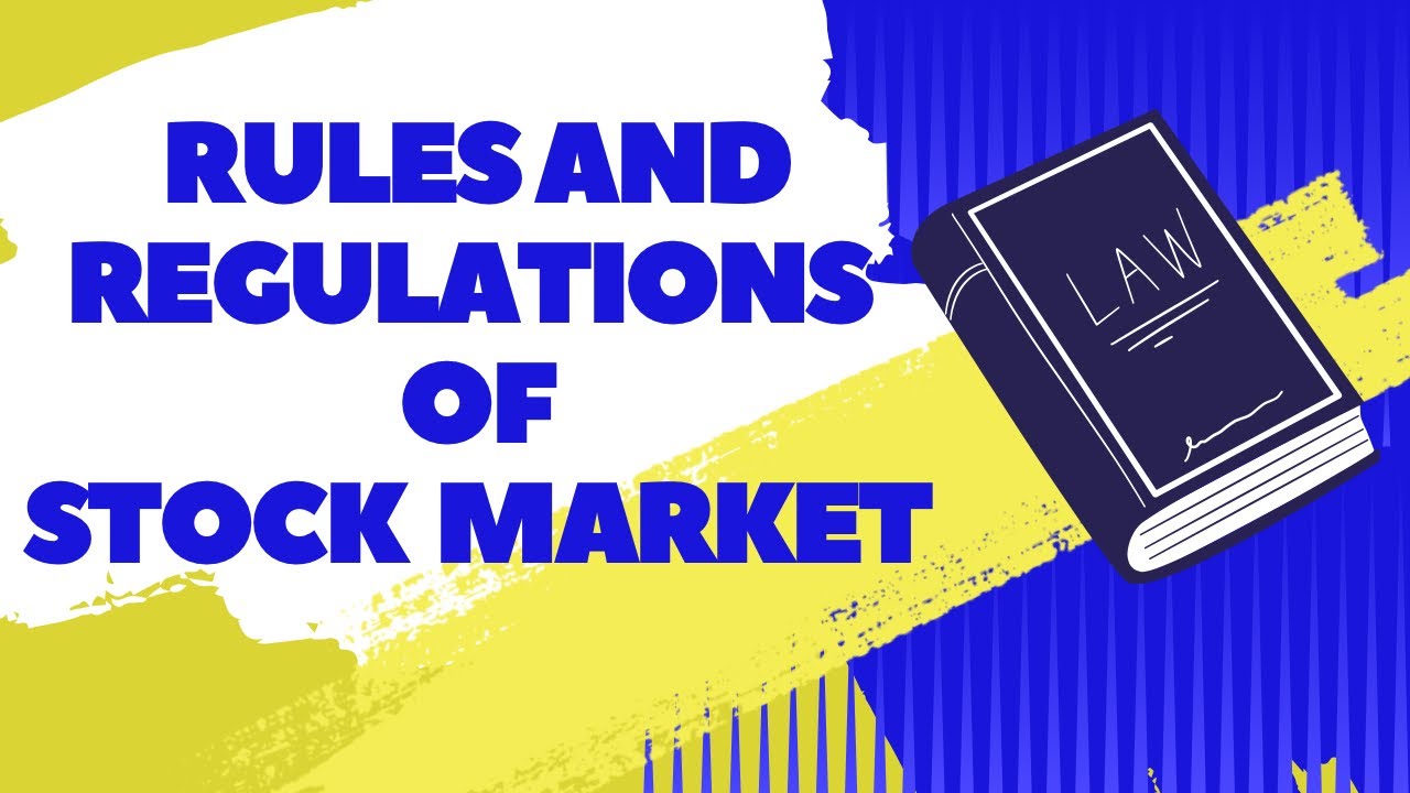 Stock market regulations and holidays | Explained in detail - YouTube