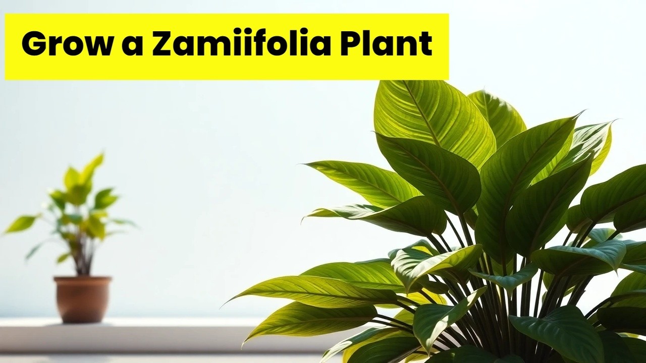 Is Zami Folia the EASIEST Indoor Plant to Grow? - YouTube