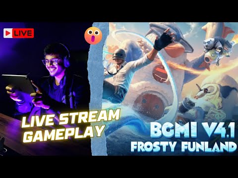 BGMI 4.1 Update LIVE Gameplay | New Patch Features, OP Clutches & Ranked Push 🔥🎮 - YouTube