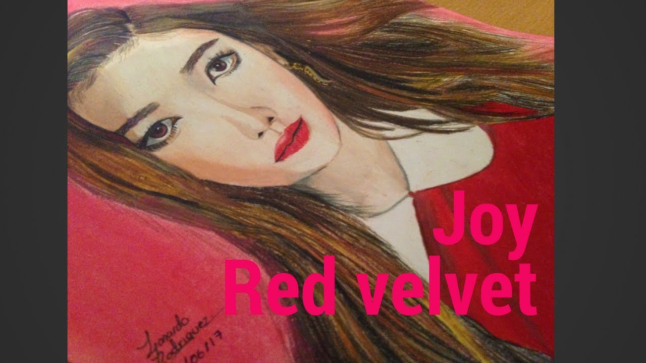 Speed drawing JOY / Red velvet - YouTube