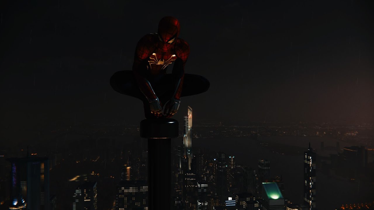 Marvel's Spider-Man Jumping from the highest building - YouTube