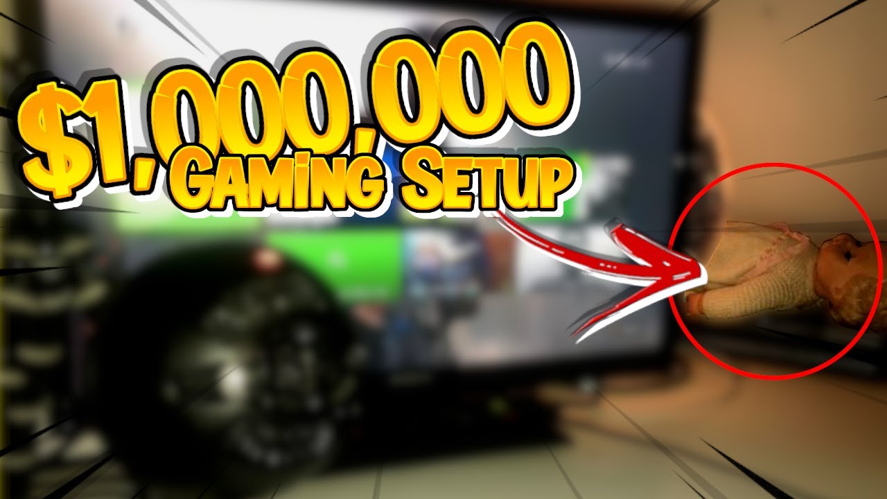 MY $1,000,000 GAMING SET UP!! - YouTube