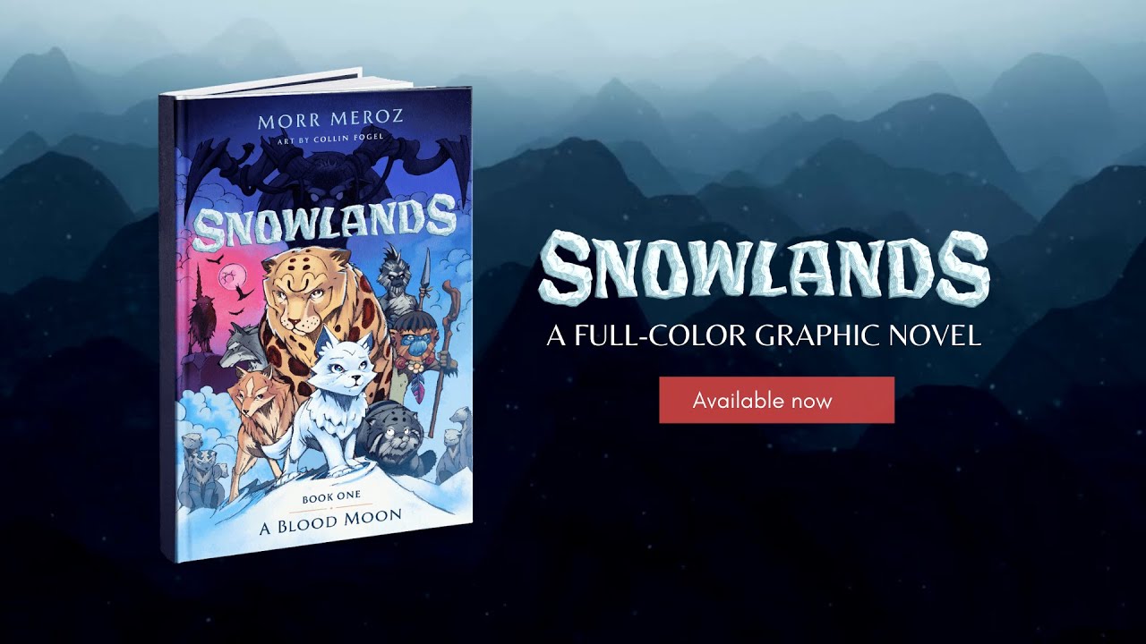 Snowlands graphic novel is now AVAILABLE! - YouTube