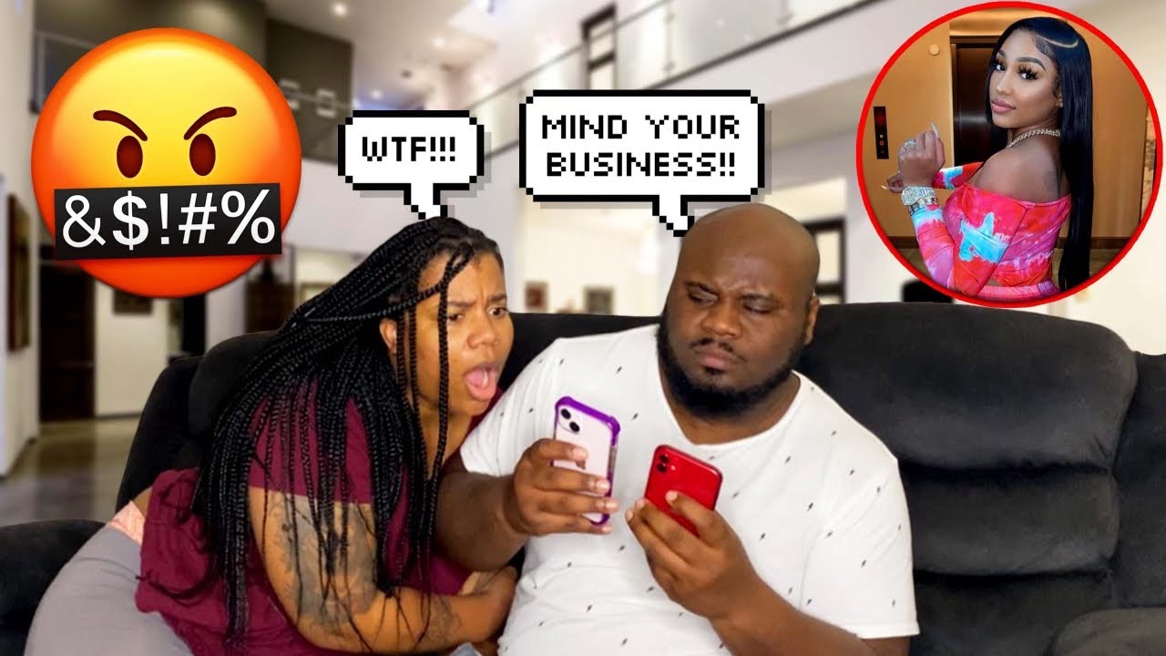 CAUGHT SAVING MY GIRLFRIEND BEST FRIEND NUMBER IN MY PHONE!!! - YouTube