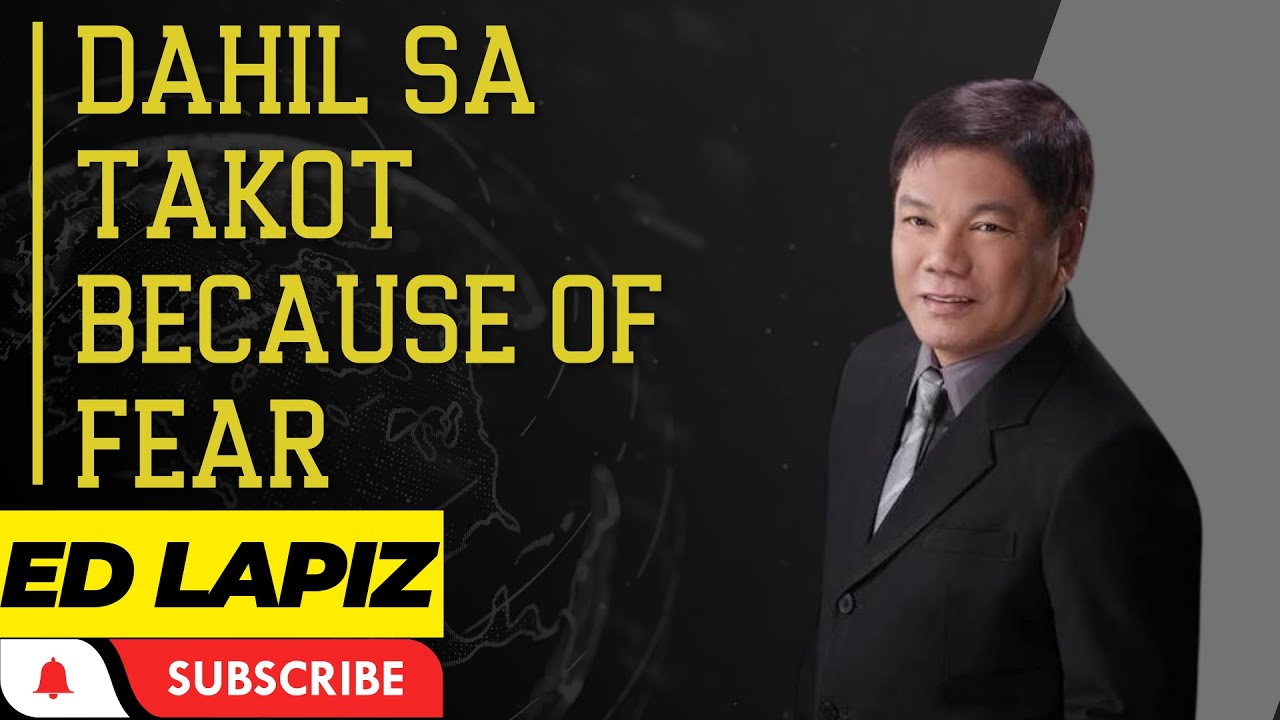 Mercy God - DAHIL SA TAKOT BECAUSE OF FEAR | ED. LAPIZ 2023 - YouTube