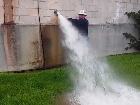 Main Drain Test - YouTube