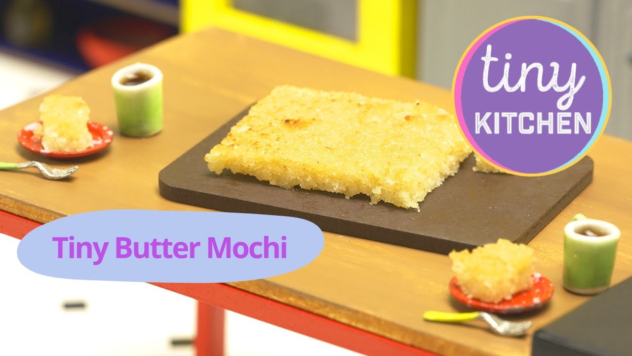 Tiny Butter Mochi! Tiny Kitchen - YouTube