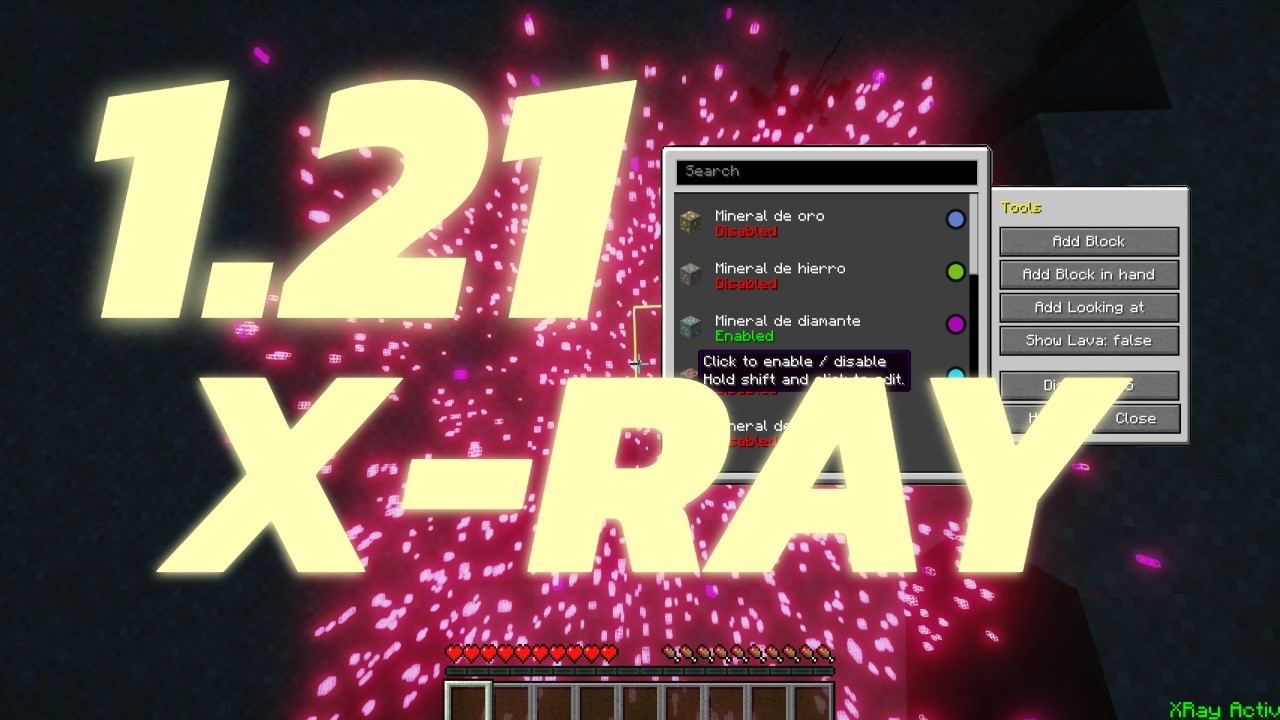 Como INSTALAR XRAY en Minecraft 1.21≫ 4 MINUTOS O MENOS. - YouTube