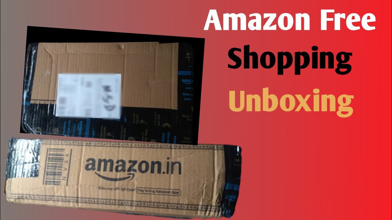 Amazon Free Shopping Unboxing & Product Review। Amazon India. - YouTube