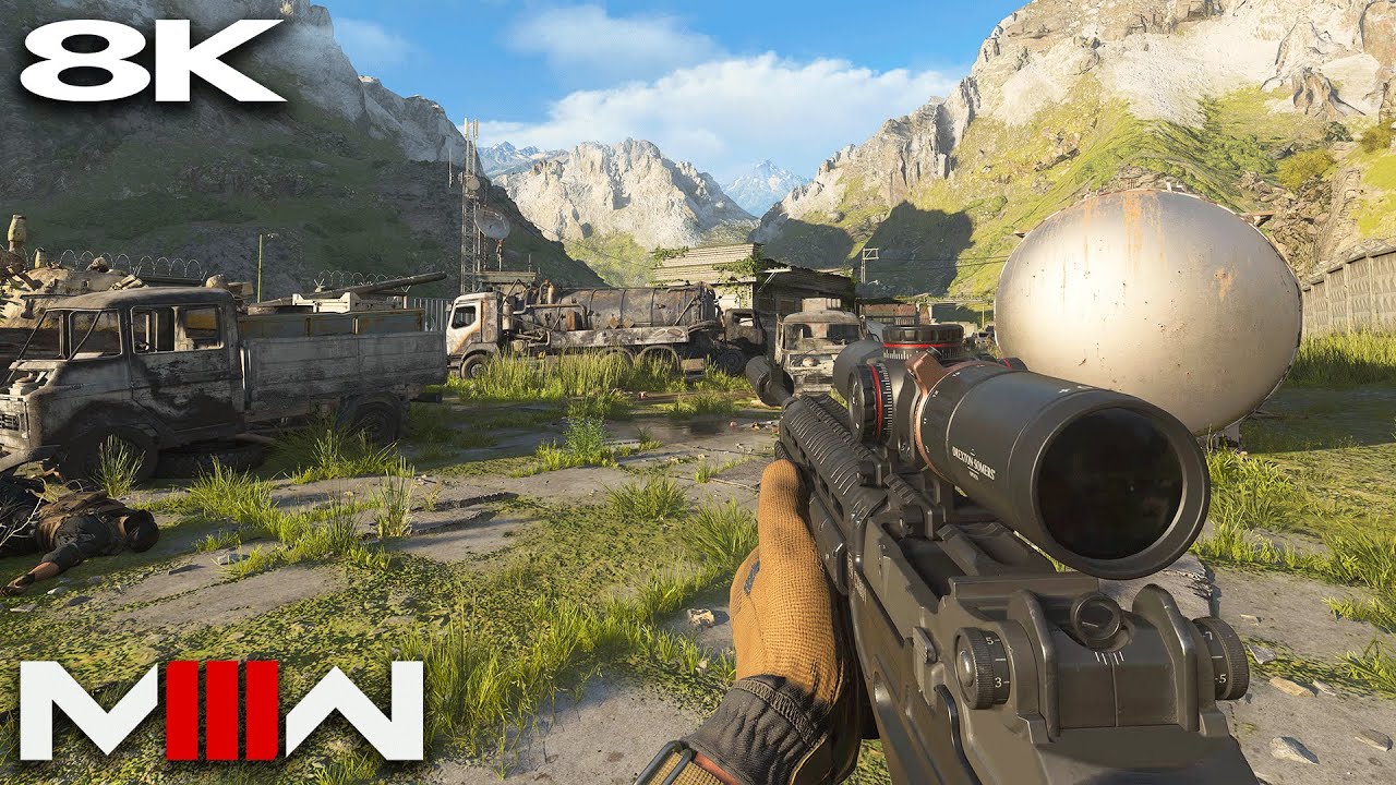 2023 MW3 SNIPING MISSION with 8K Super Realistic Immersive Ultra ...