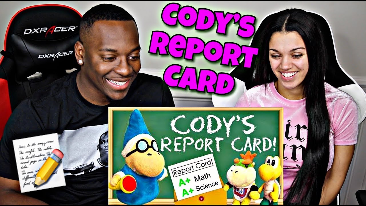 SML MOVIE: CODY'S REPORT CARD REACTION! - YouTube