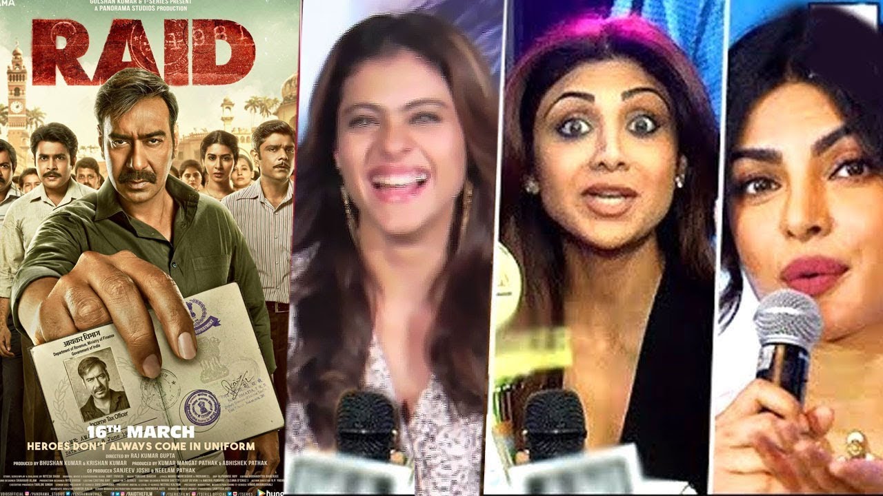 Bollywood Celebs AMAZING Reaction On Ajay Devgan's Raid Movie - YouTube