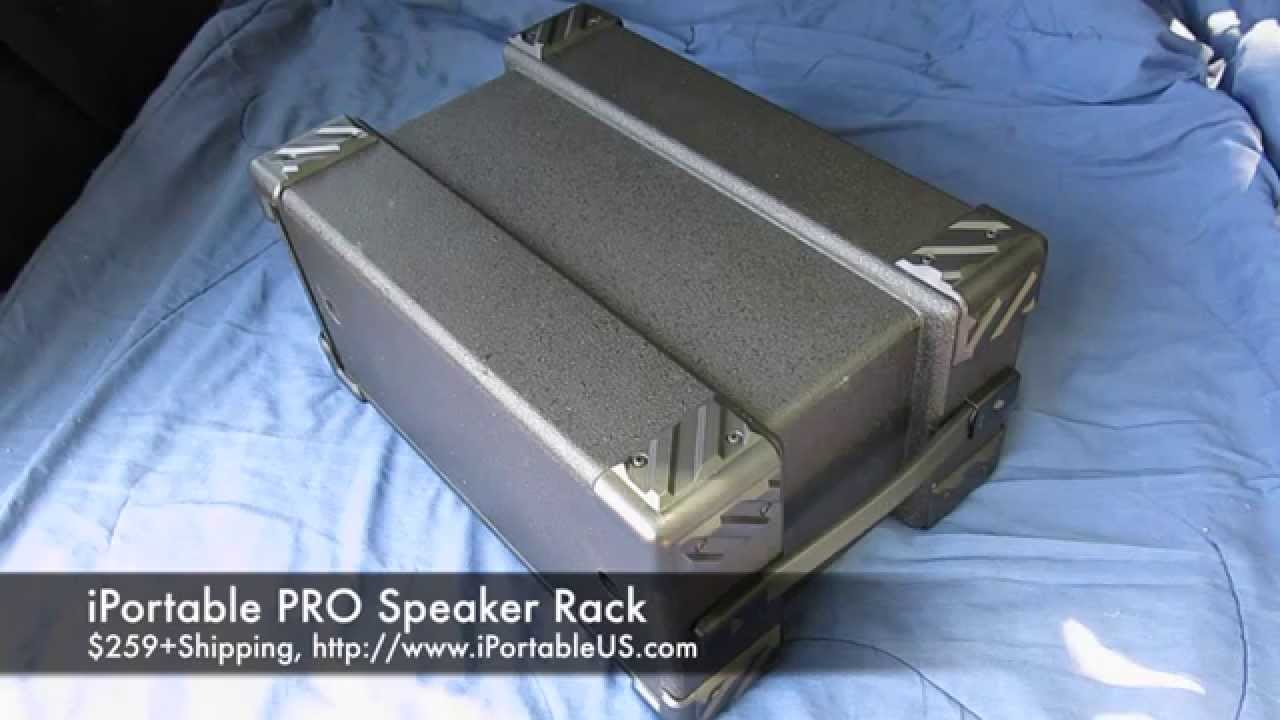 Dayton Hamvention 2014 - iPortable PRO Speaker Rack Radio Case - YouTube