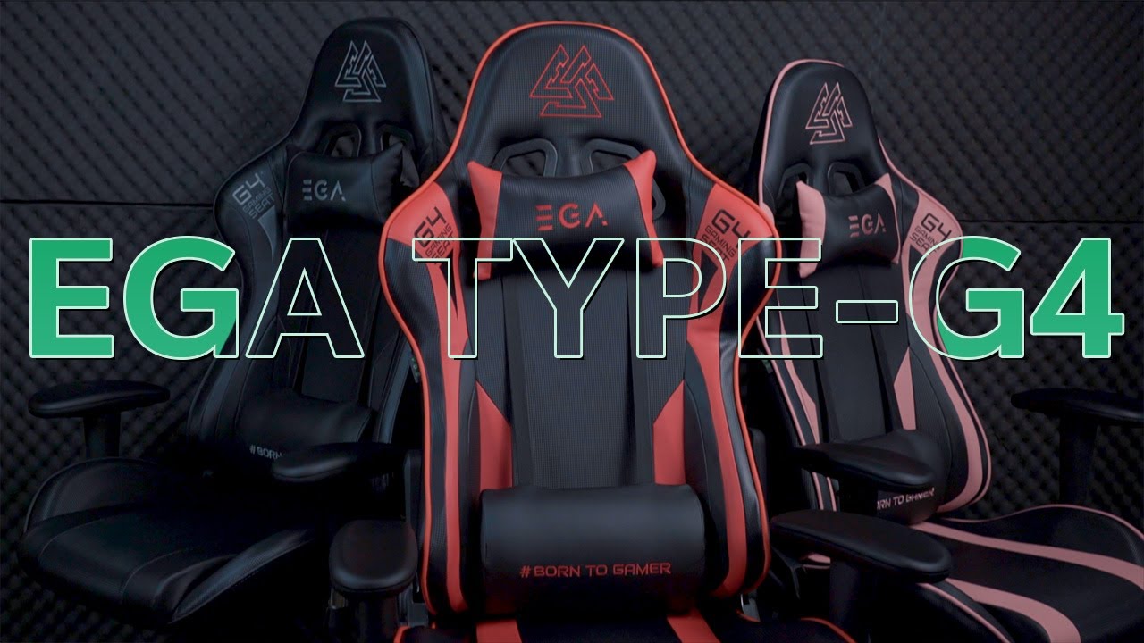 NEW ! EGA TYPE-G4 Gaming Seat - YouTube