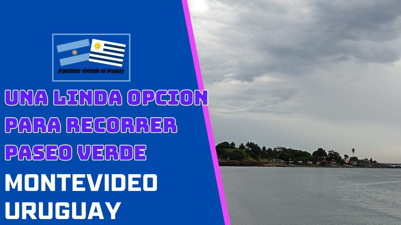 Paseo Verde, un paseo con una vista increíble de la ciudad. Montevideo ...