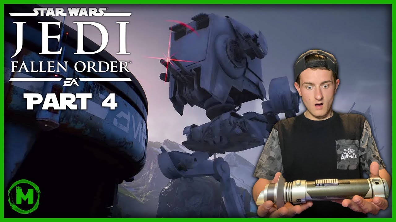 Star Wars Jedi: Fallen Order #4 - Force Push Is OVER POWERD! - YouTube