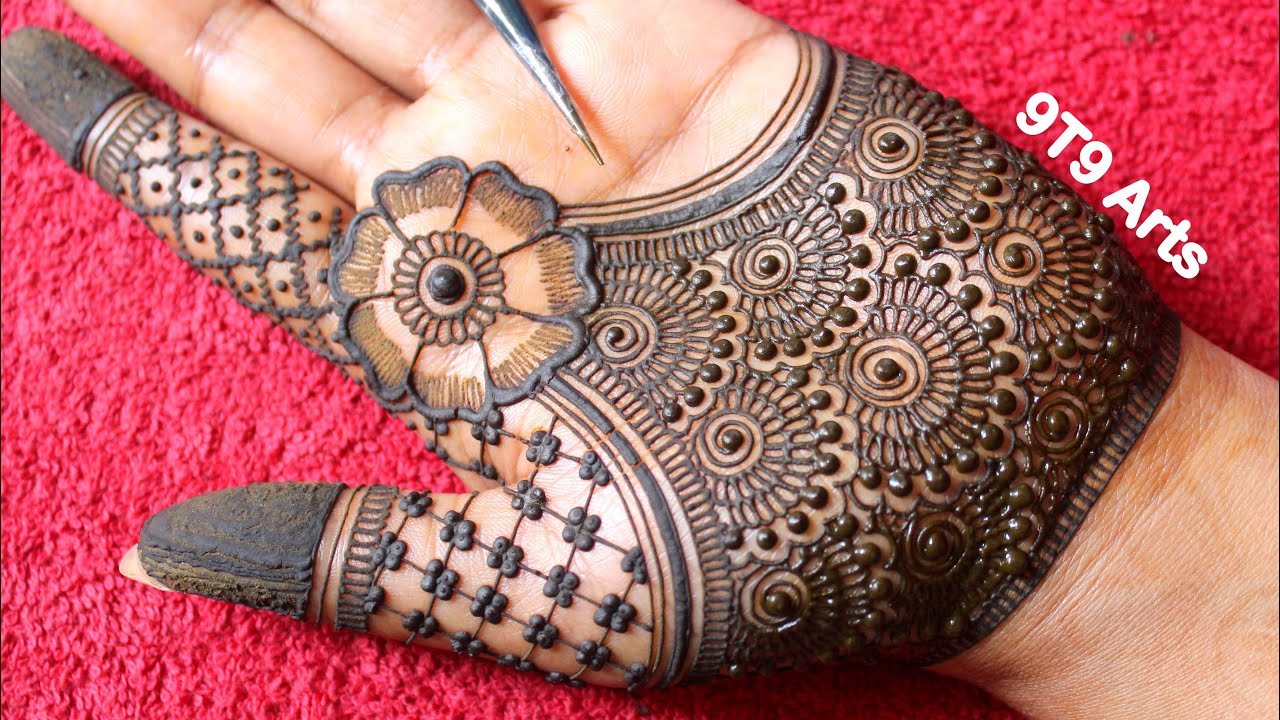 Very Unique Stylish Front Hand Mehndi Design Easy Mehndi Design very-unique-stylish-front-hand-mehndi-design-easy-mehndi-design